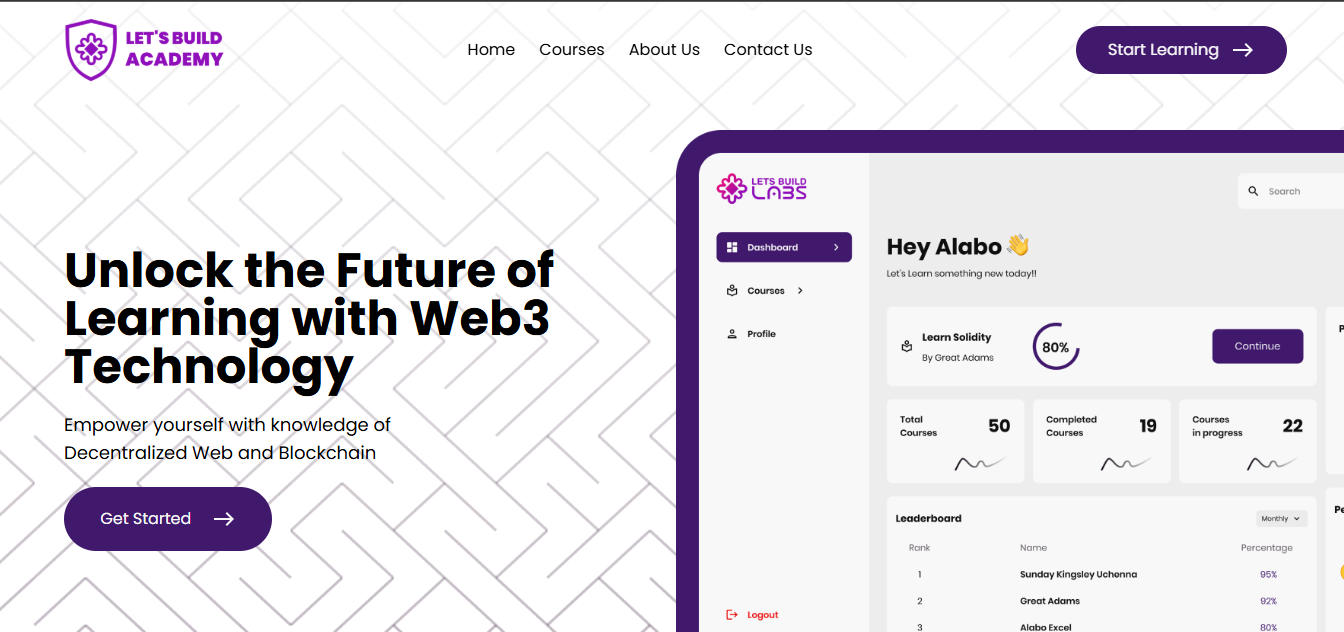 Let's Build Academy | Learn Web3, Blockchain & Decentralized Tech